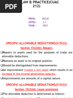 Allowable Deductions | PDF | Expense | Taxes