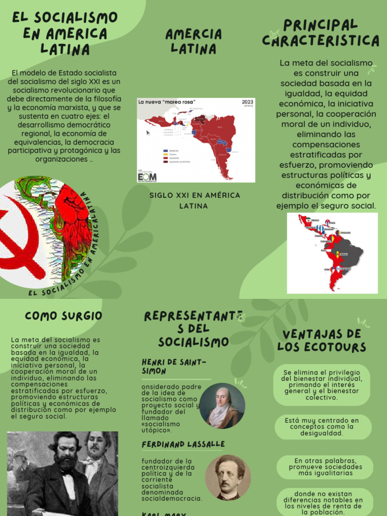 El Socialismo en America Latina Folleti | PDF | Socialismo ...