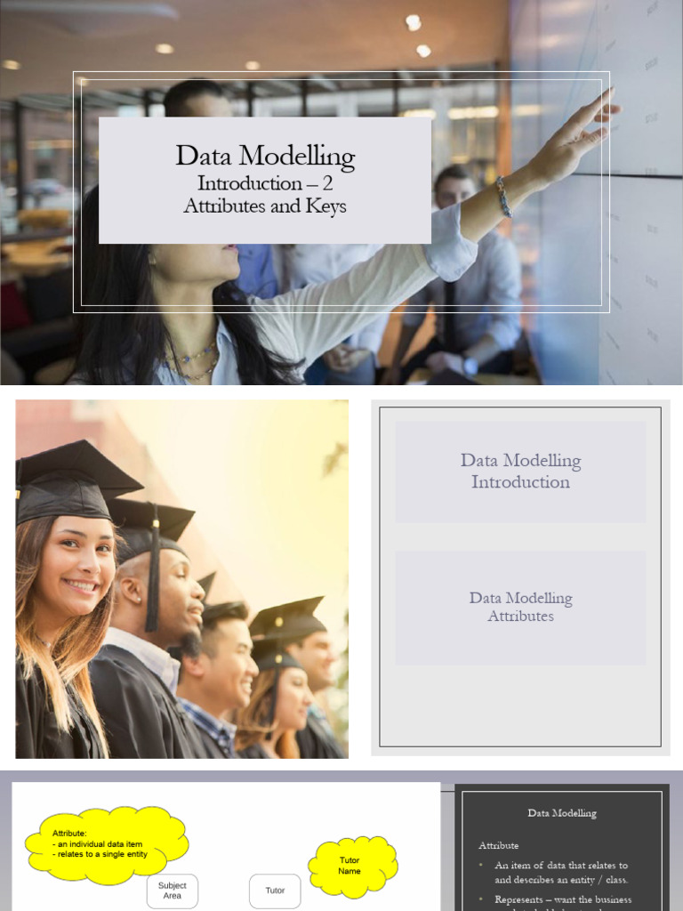 Data Modelling: Attributes & Keys | PDF | Data Model | Identifier