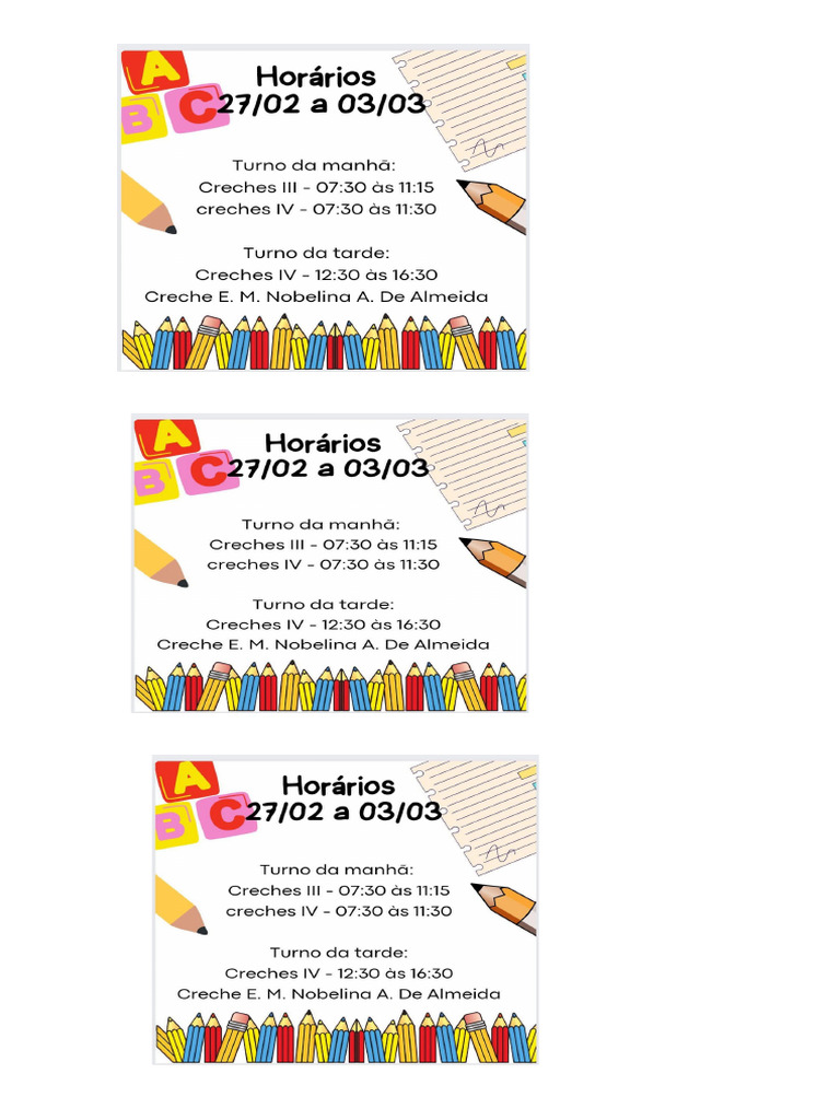 Bilhete Feriado | PDF