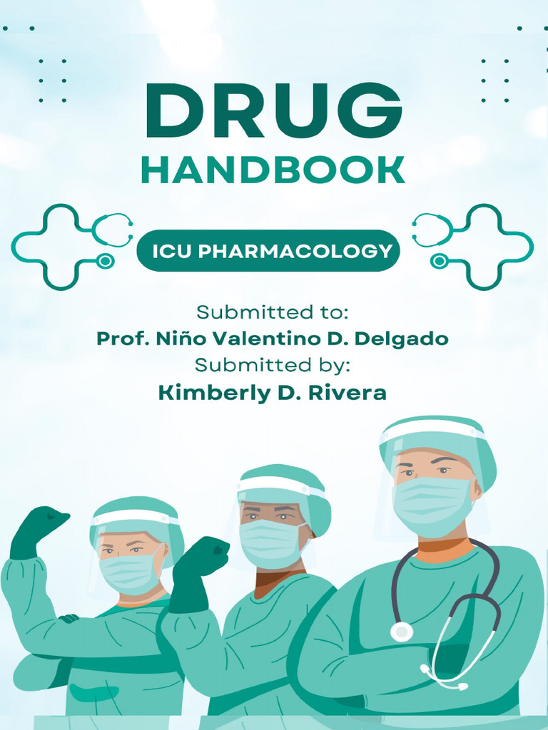 Drug-Handbook (1) (2) | PDF | Intravenous Therapy | Heart