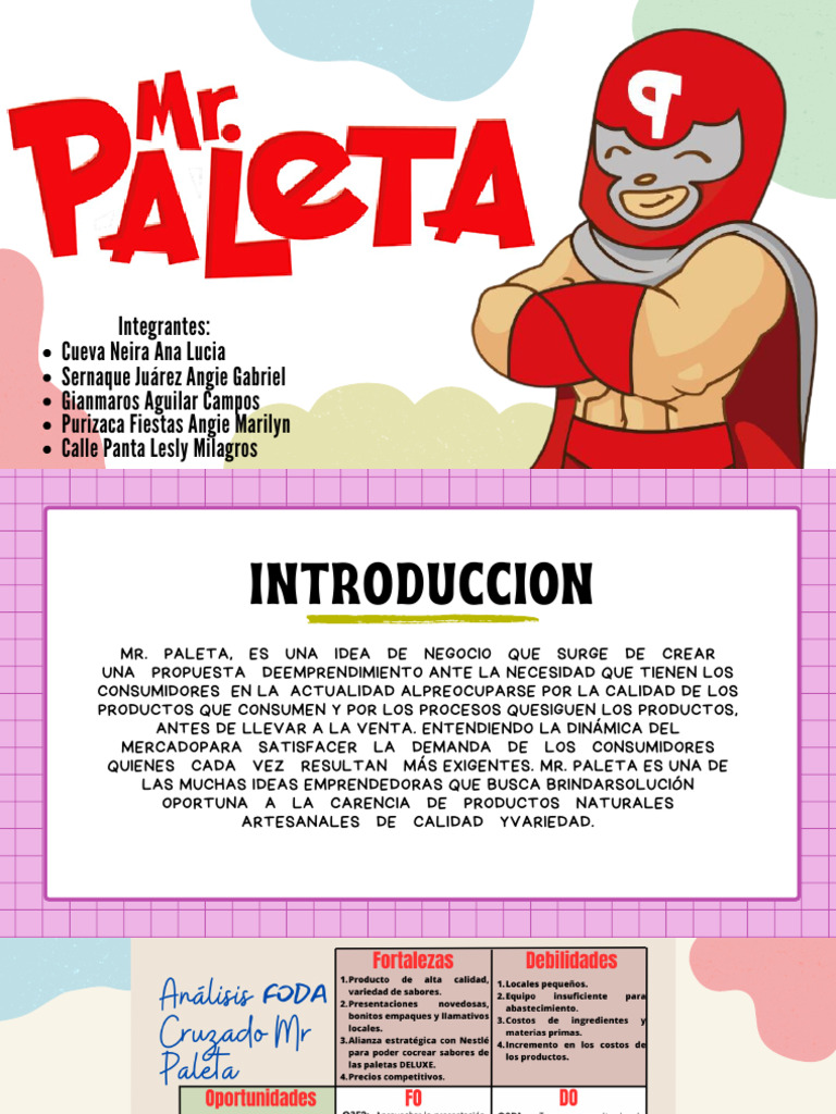 Mr. Paleta TF | PDF | Calidad (comercial) | Economias