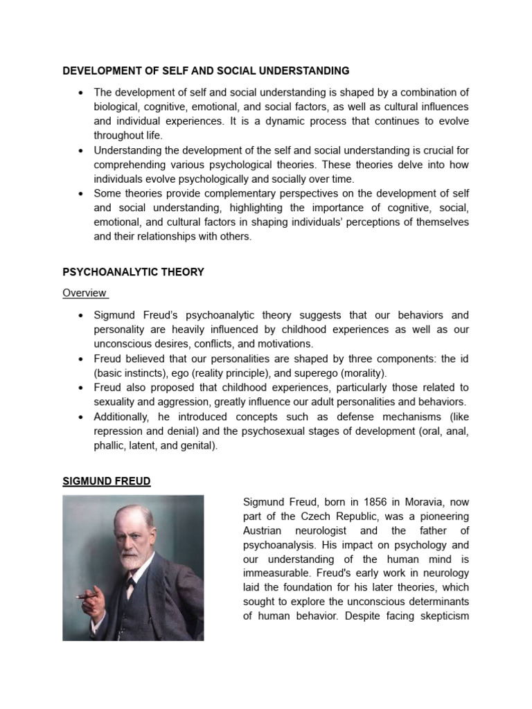 Psychoanalytic Write Up | PDF | Id | Psychoanalysis