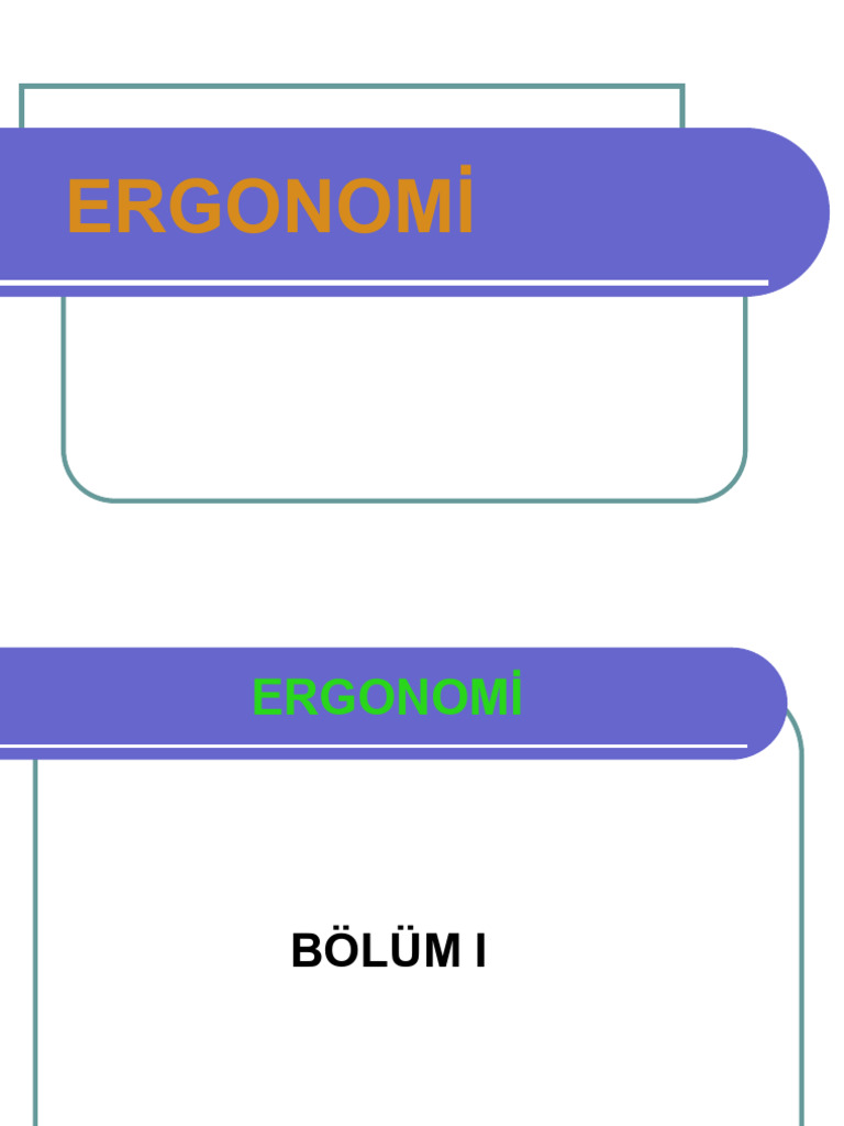Ergonomics - Lecture Note-1-2-3-Exp. | PDF