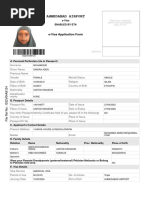 Nadra CNIC Form | PDF
