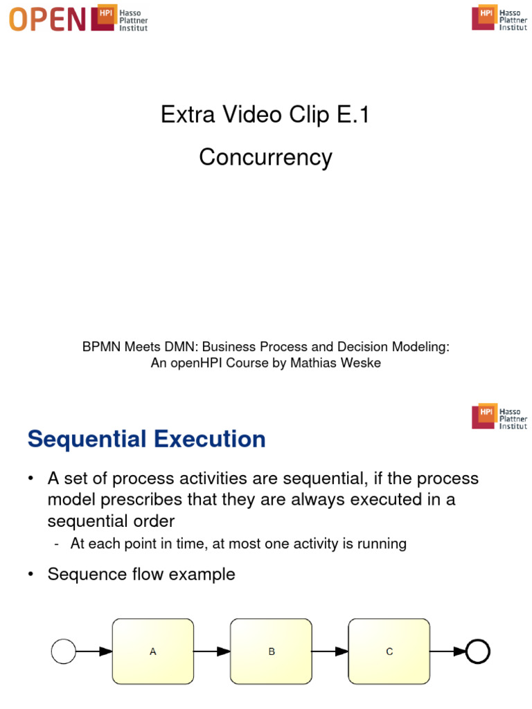 BPMN Meets DMN Slides Week2 VideoE1 Ink | PDF | Sequence | Business Process