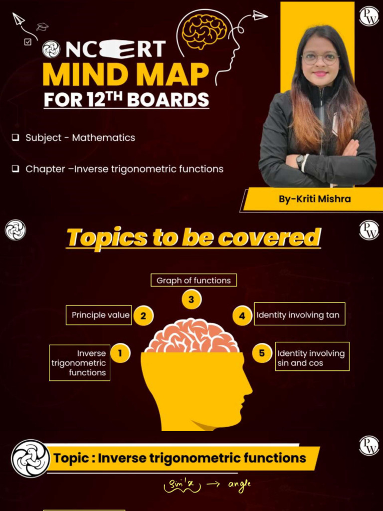 Inverse Trigonometric Functions in 48 Minutes (One Shot) - Class Notes ...