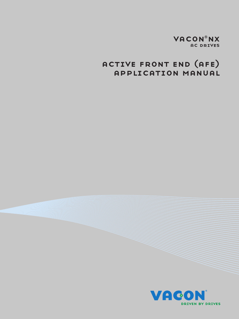 Vacon-NX-Active-Front-End-Application-Manual-DPD00905A-UK | PDF | Parameter (Computer ...