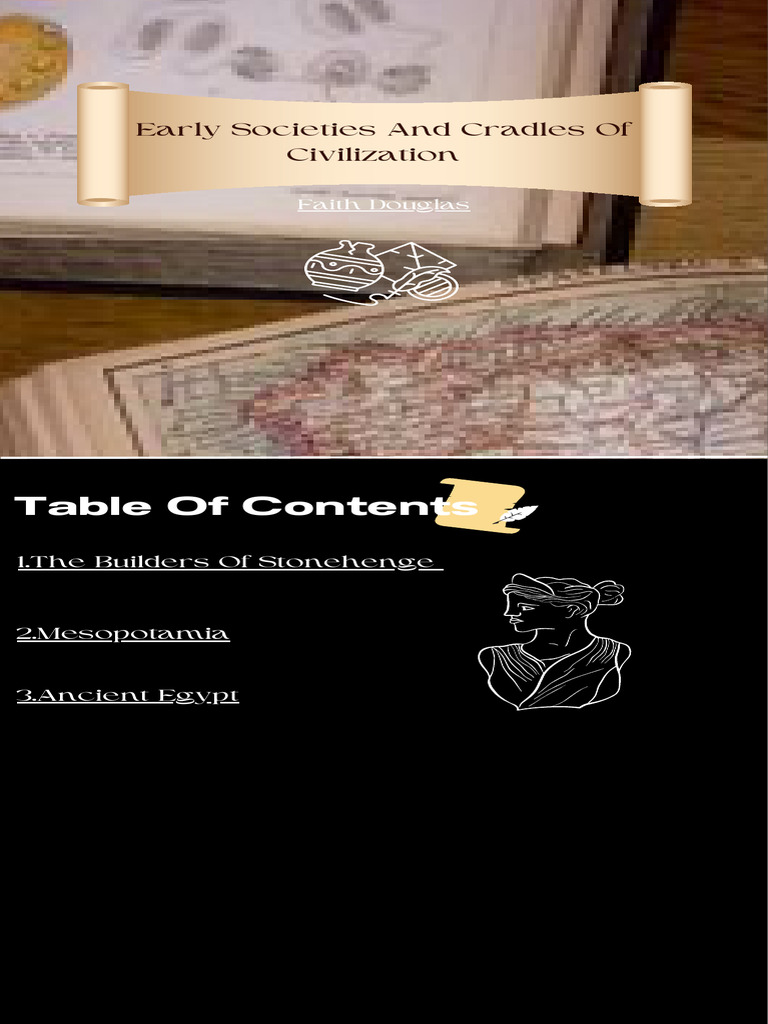 Early Societies and Cradles of Civilization | PDF | Ancient Egypt ...