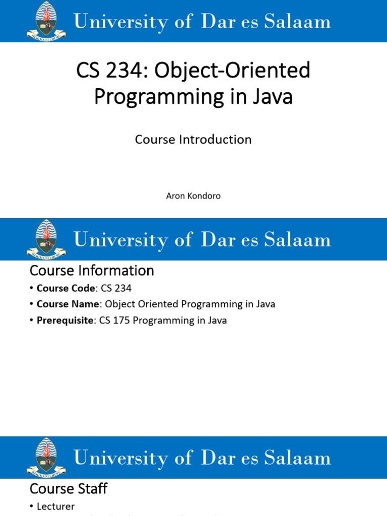Course Introduction v2 | Download Free PDF | Object Oriented Programming | Method (Computer ...