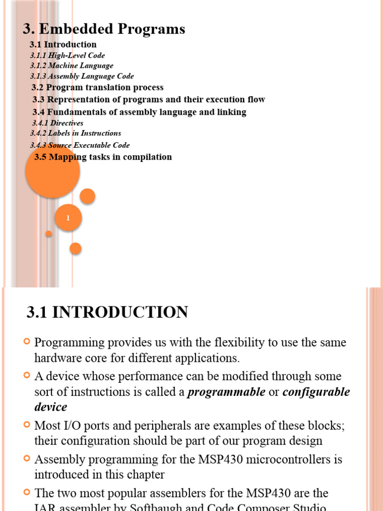 Embedded Programs | PDF | Computer Programming | Assembly Language