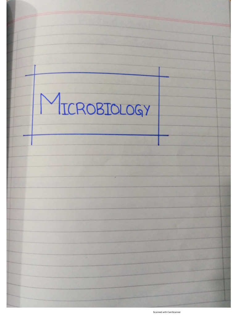 Microbiology and Biochemistry | PDF