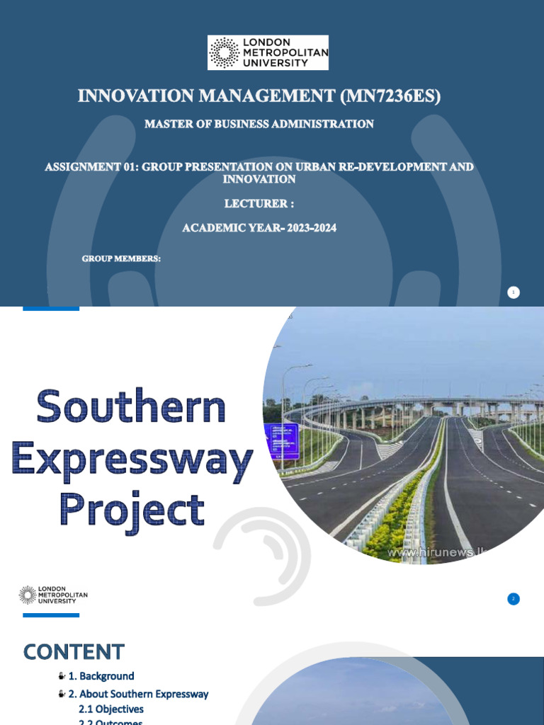 Assignment 01 - Sample | PDF | Return On Investment | Controlled Access Highway