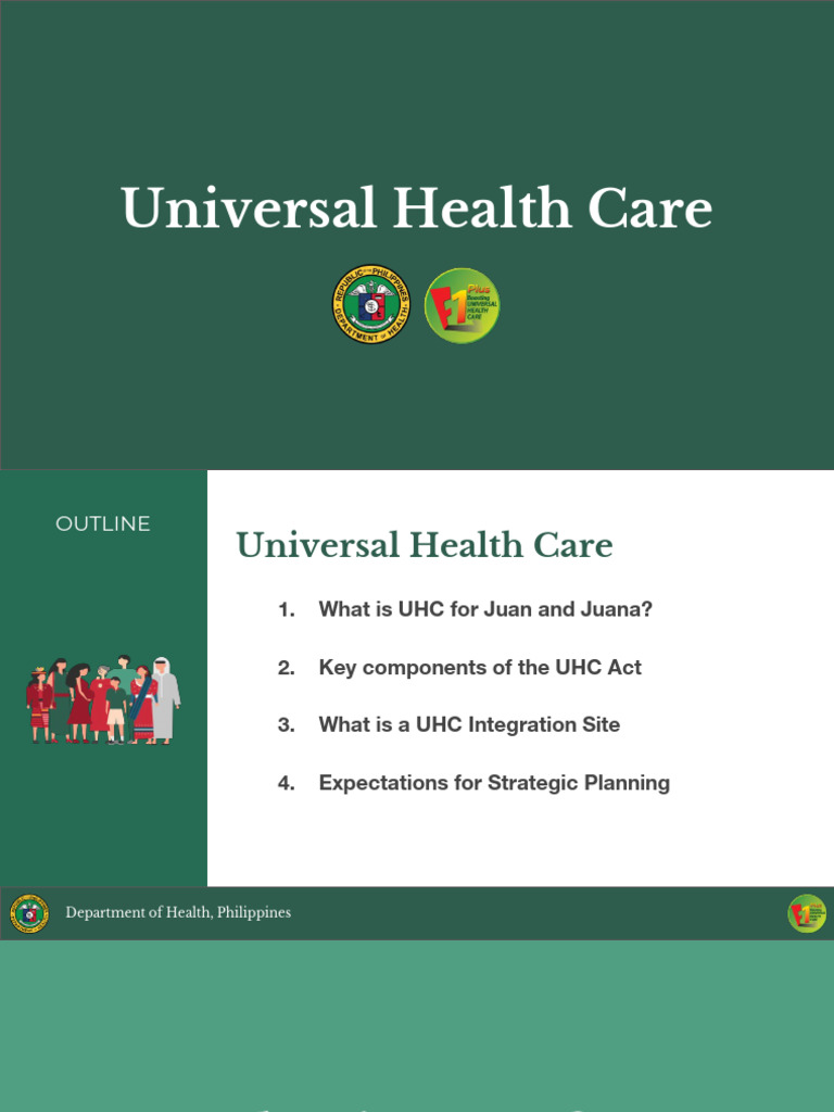 UHC Slide Deck For Strat Planning of UIS | Download Free PDF | Health ...