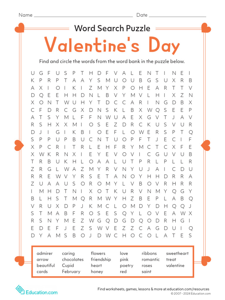 valentines-word-search | PDF