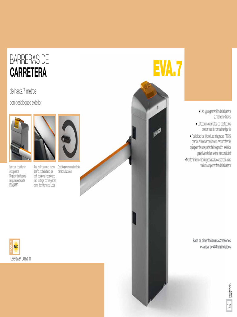 Ficha Beninca Eva7 | PDF