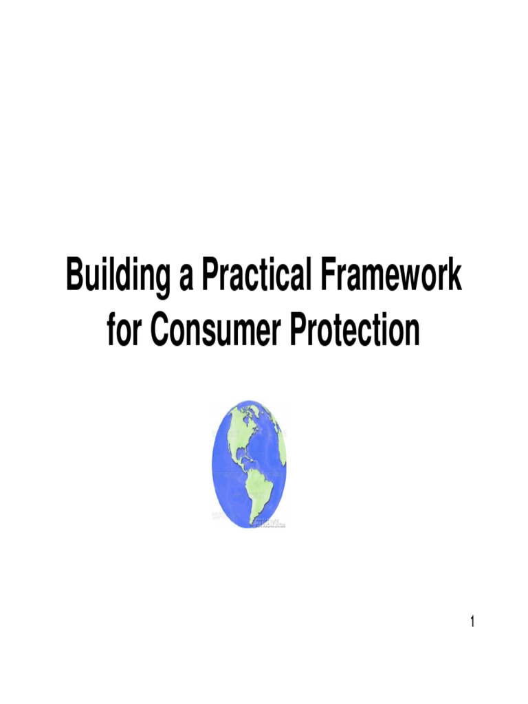 Cross-Border Consumer Protection Framework | PDF | Alternative Dispute ...