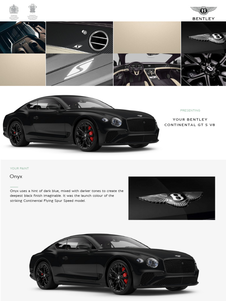Bentley Brochure | PDF | Coupes | Wheeled Vehicles