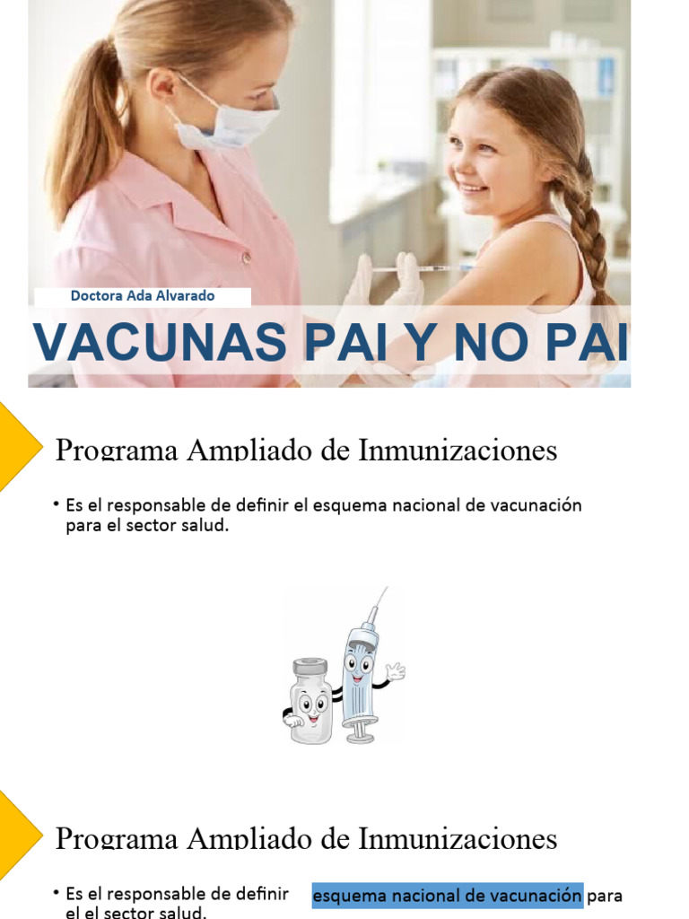Administración de Vacunas en Infancia | PDF | Sistema inmune | Vacunas