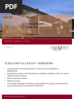 Sofv 121 Dithoko Tsa Basotho-1 | PDF