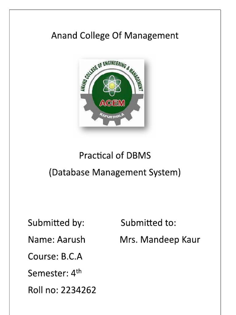 Print Front Page | PDF