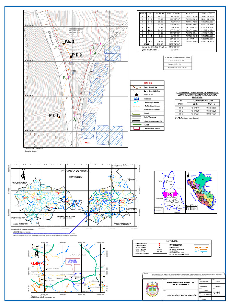 Ubicacion Centro Palma-U-01 | PDF | Cartografía | Geodesia
