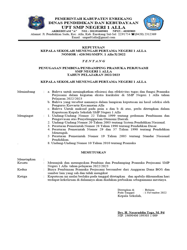 SK Pramuka Persami | PDF