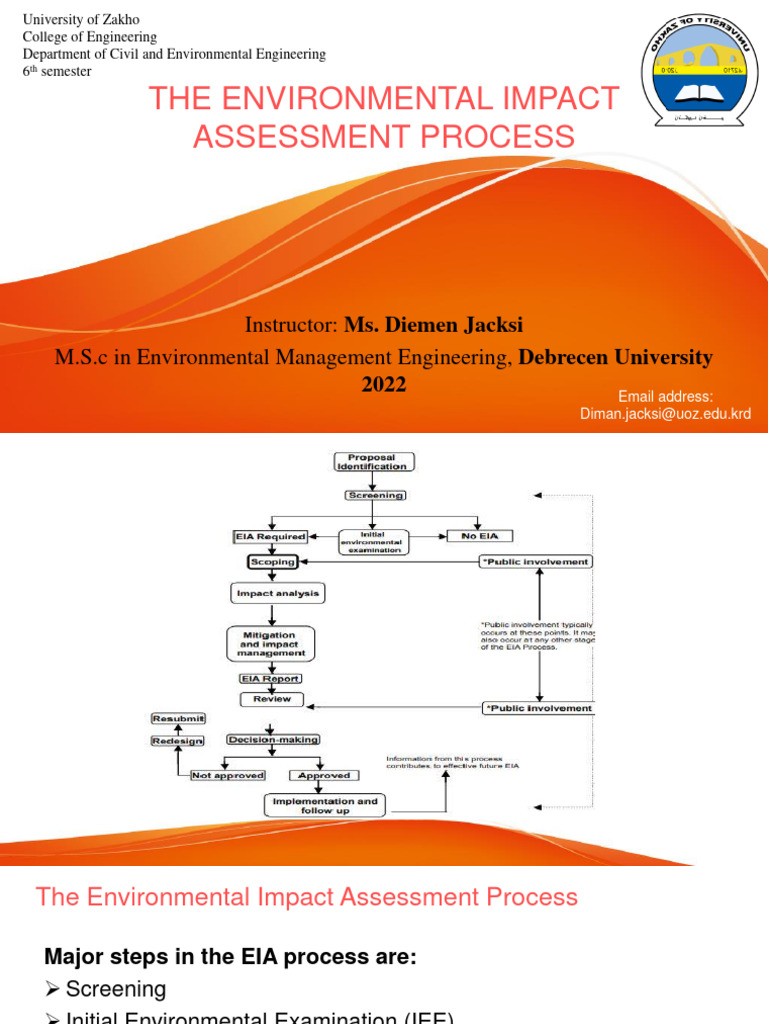 L2 Eia Processa Pdf Environmental Impact Assessment Economy And