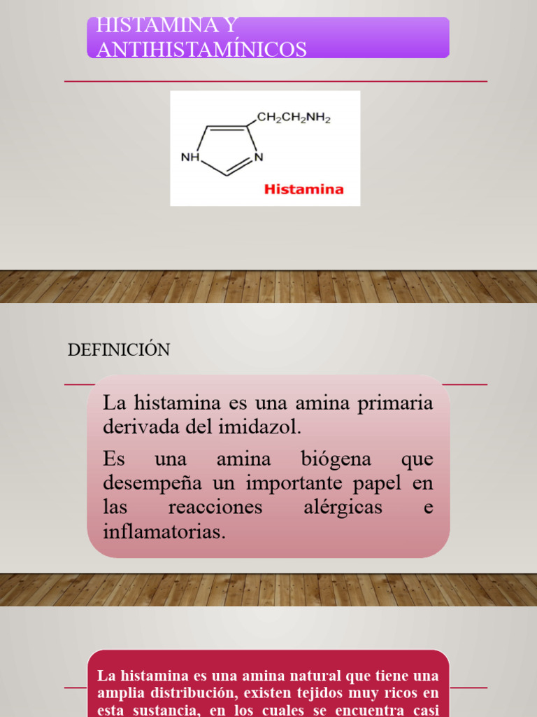 Histamina y Antihistaminicos | PDF | Especialidades Medicas | Drogas