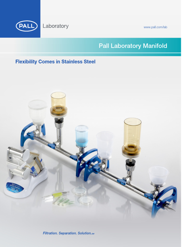 Brochure-Pall Laboratory Manifold | PDF | Filtration