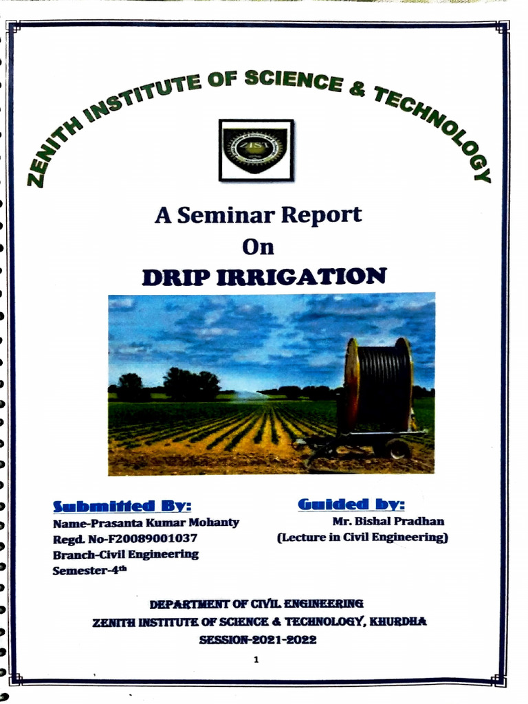 Seminar 4 TH Sem | PDF