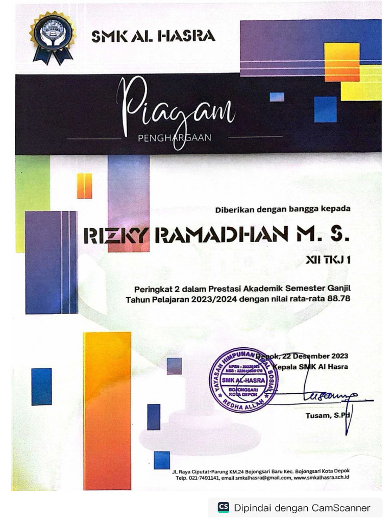 Sertif Peringkat | PDF