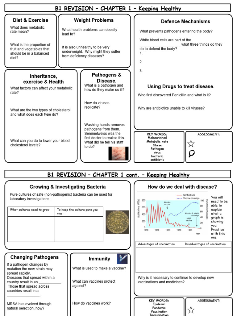 B1 Revision Sheets | Download Free PDF | Reproduction | Cloning