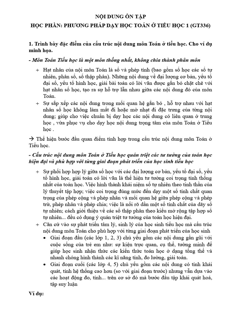 De Cuong PPDH Toan 2 | PDF