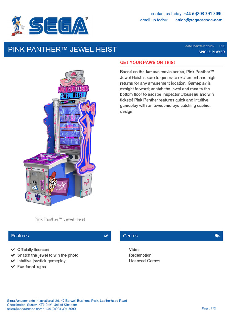 Pink Panther Jewel Heist 2017 Mar 21 1820 | PDF