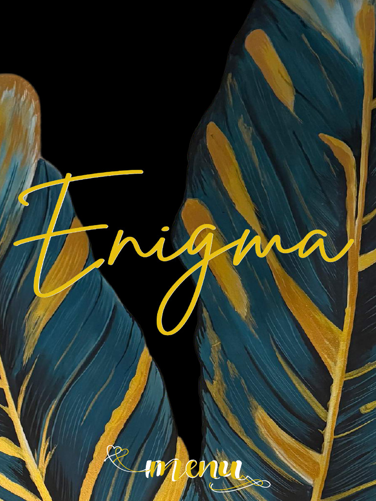 Enigma Menu | PDF