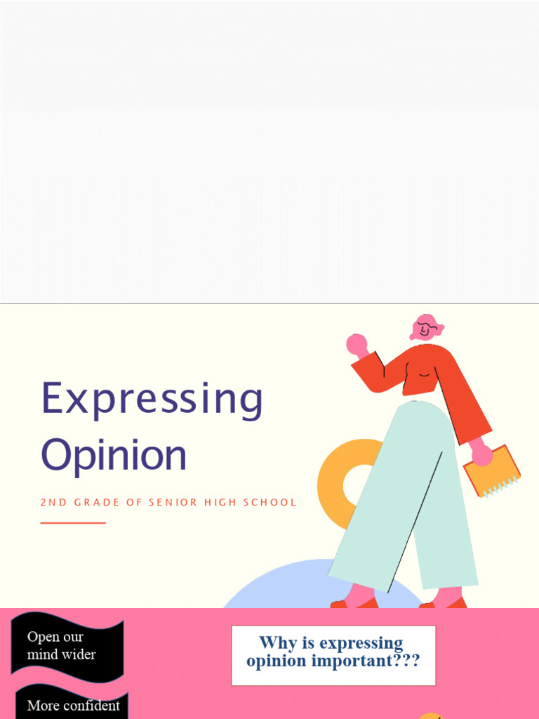 Expressing Opinion | PDF