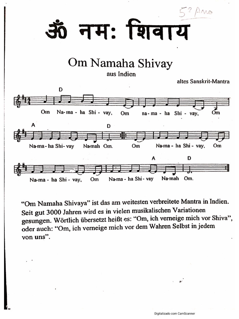 Om Namaha Shivay | PDF