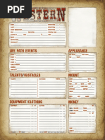 Cyberpunk Red Fillable Character Sheet | PDF | Weaponry | Leisure