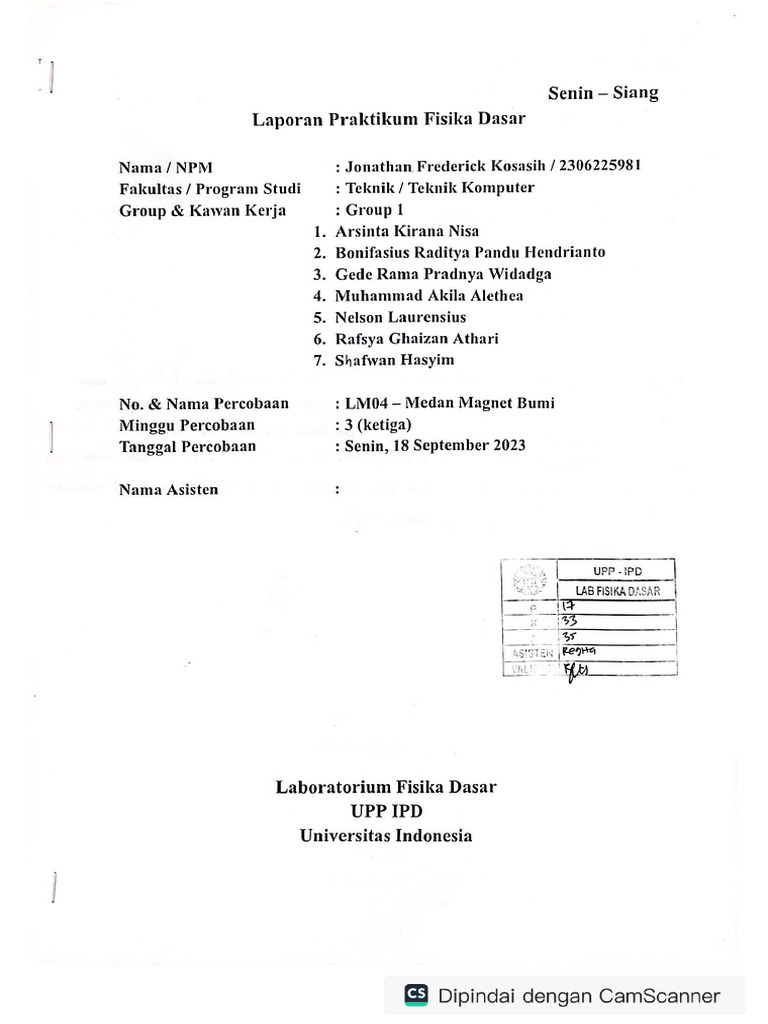 LM04 - Medan Magnet Bumi | PDF