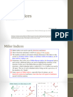 HCP Structure and Miller Indices | PDF | Crystal Structure | Geometry