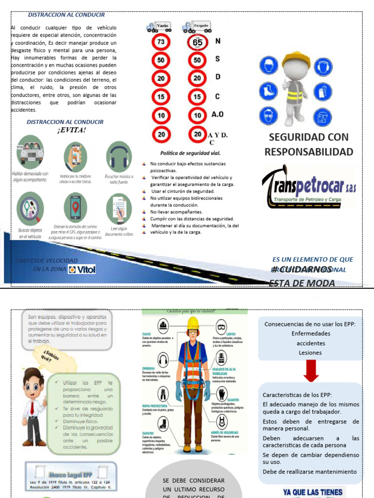 Folleto Campaña Vitol 20-01-2023 (Recuperado) | PDF | Seguridad vial