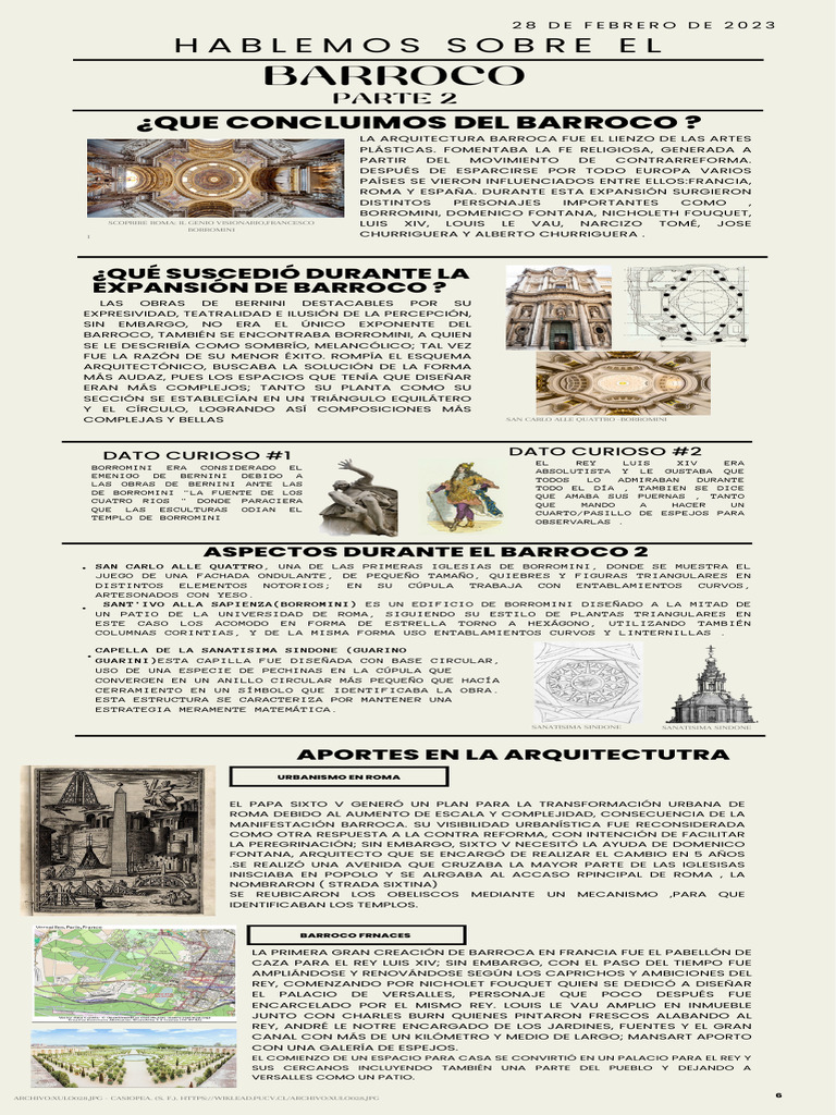 Barroco 2 | PDF | Barroco | Roma