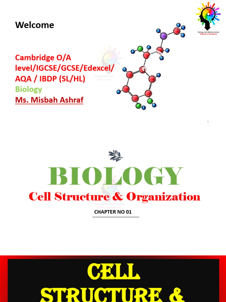 (Chapter 2) Cell Structure and Organisation | PDF | Tissue (Biology) | Cell Membrane