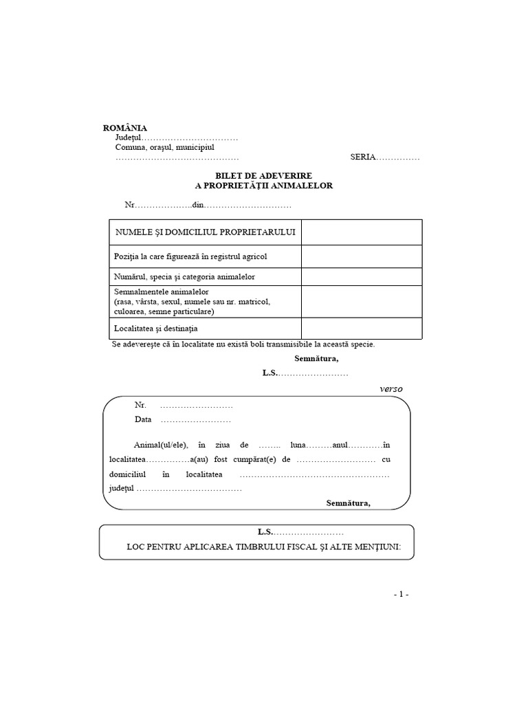 LP1 Control Formulare Tipizate by EasePDF (Unlock) | PDF