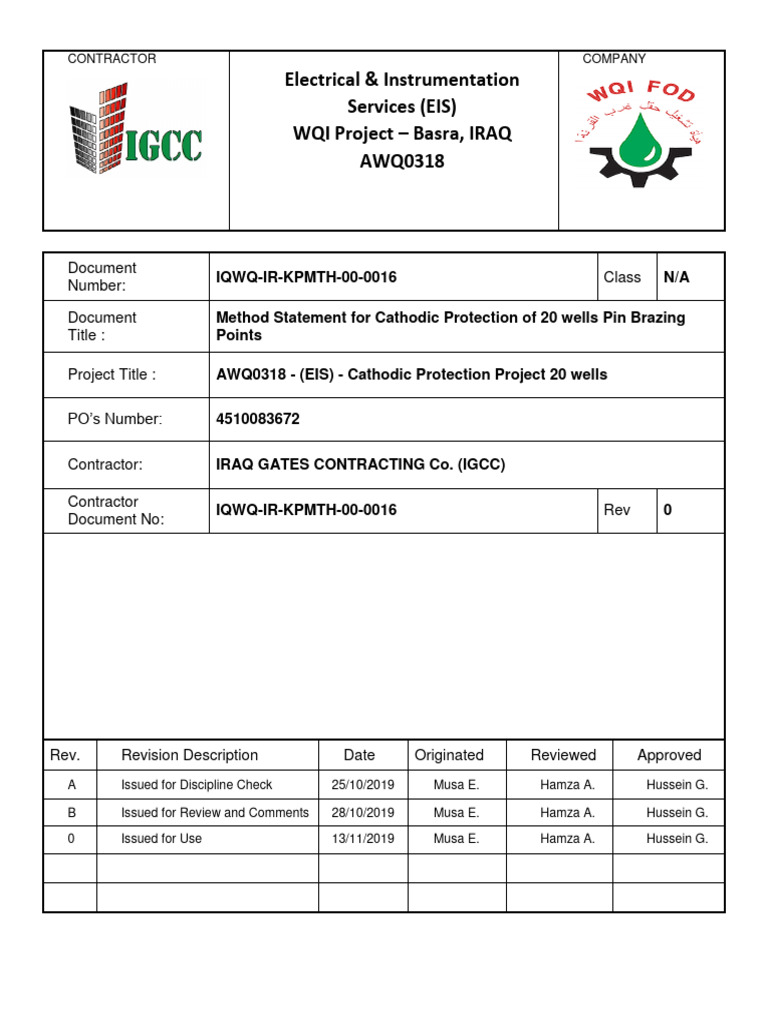 Pin Brazing M.S | PDF | Pipe (Fluid Conveyance) | Electrical Connector