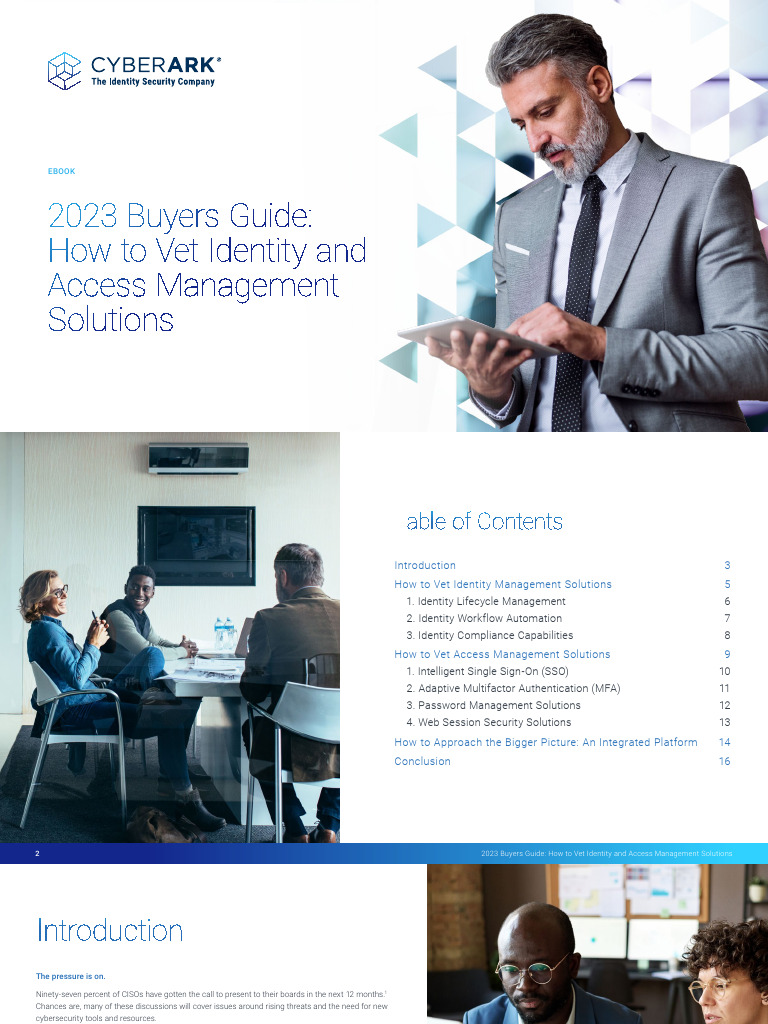2023 Buyers Guide How To Vet Identity and Access Management Solutions ... 2023 Buyers Guide How To Vet Identity and Access Management Solutions ...