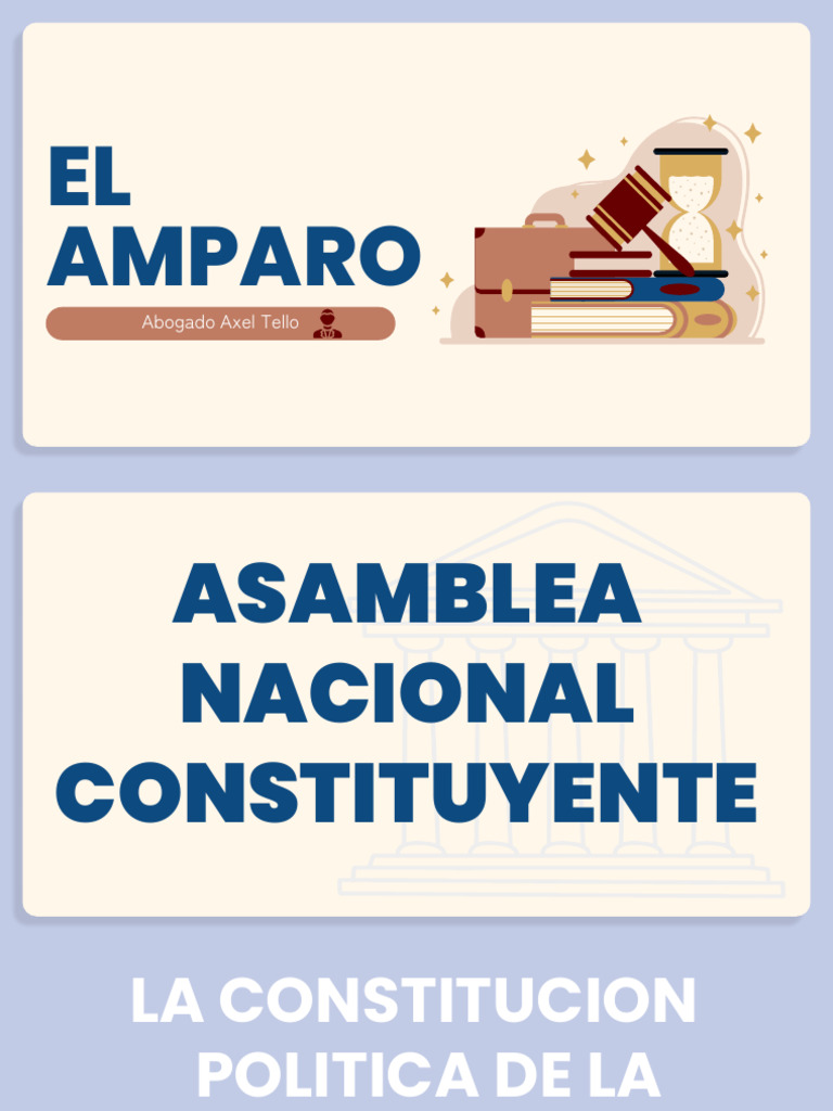 Amparo Clase Axel Tello | PDF | Sentencia (ley) | Judicaturas