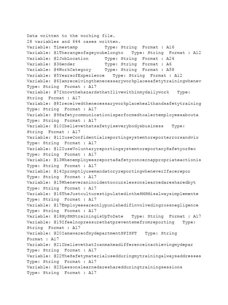mea safety first results | PDF | Computing | Computer Programming