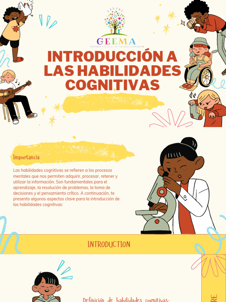 Habilidades Cognitivas: Definición y Tipos | PDF | Cognición | Pensamiento